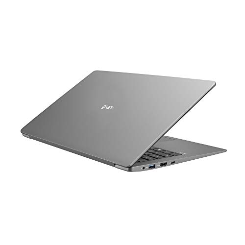 LG gram 15Z90N-Laptop 15.6" IPS Ultra-Lightweight, (1920 x 1080), 10th Gen Intel Core i7 , 8GB-RAM, 256B SSD, Windows 10 Home, 17 Hour-Battery, USB-C, HDMI, -Headphone input - Silver