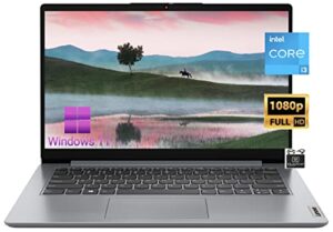 lenovo 2023 flagship ideapad 3i laptop 14″ fhd screen, dual-core intel i3-1115g4 processor (upto 4.10 ghz), 8gb ram, 128gb nvme ssd, wi-fi 6, bluetooth, 4-in-1 card reader, win 11 s+hubxcelaccessory