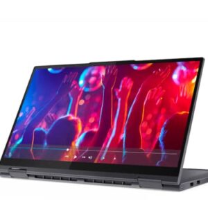 2022 LENOVO Yoga 7i 2-in-1 360° 15.6" Touch Screen Laptop, Intel Evo Platform Core i5 1135G7, 8GB RAM, 256GB PCIe SSD, Intel Iris Xe Graphics, Backlit Keyboard, Win 11, Slate Grey, 32GB USB Card