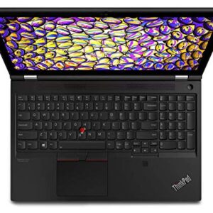 Lenovo ThinkPad P15 Gen 1 - High-End Workstation Laptop: Intel 10th Gen i7-10875H Octa-Core, 128GB RAM, 4TB NVMe SSD (2x2TB), 15.6" FHD IPS HDR Display, NVIDIA Quadro T2000, Win 10 Pro, Black