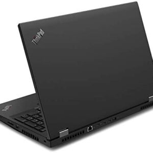 Lenovo ThinkPad P15 Gen 1 - High-End Workstation Laptop: Intel 10th Gen i7-10875H Octa-Core, 128GB RAM, 4TB NVMe SSD (2x2TB), 15.6" FHD IPS HDR Display, NVIDIA Quadro T2000, Win 10 Pro, Black