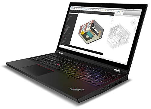 Lenovo ThinkPad P15 Gen 1 - High-End Workstation Laptop: Intel 10th Gen i7-10875H Octa-Core, 128GB RAM, 4TB NVMe SSD (2x2TB), 15.6" FHD IPS HDR Display, NVIDIA Quadro T2000, Win 10 Pro, Black