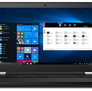 Lenovo ThinkPad P15 Gen 1 - High-End Workstation Laptop: Intel 10th Gen i7-10875H Octa-Core, 128GB RAM, 4TB NVMe SSD (2x2TB), 15.6" FHD IPS HDR Display, NVIDIA Quadro T2000, Win 10 Pro, Black