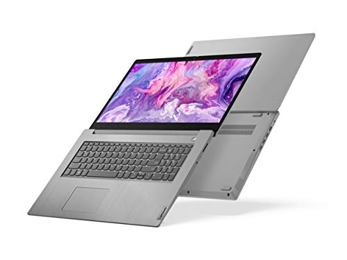 Lenovo IdeaPad 3 17.3" HD+ LED Backlit Anti-Glare Display Laptop PC, Intel Core i5-1035G1 Quad Core Processor, 8GB RAM, 256GB SSD, HDMI, 802.11AC, Bluetooth, Webcam, Windows 10, Platinum Gray