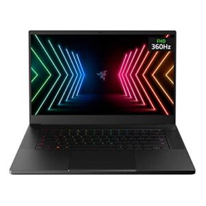 razer blade 15 advanced gaming laptop 2021: intel core i7-10875h nvidia geforce rtx 3080, 15.6” 360hz full hd 32gb ram 1tb ssd – cnc aluminum – chroma rgb – thunderbolt 3 (renewed)