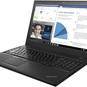 Lenovo ThinkPad T560 15.6‘’ HD (1366 x 768) Business Laptop/Intel Core i7-6600U 2.6Ghz / 16GB RAM /1TB SSD/Webcam/Bluetooth/Backlit Keyboard/Windows 10 pro (Renewed)