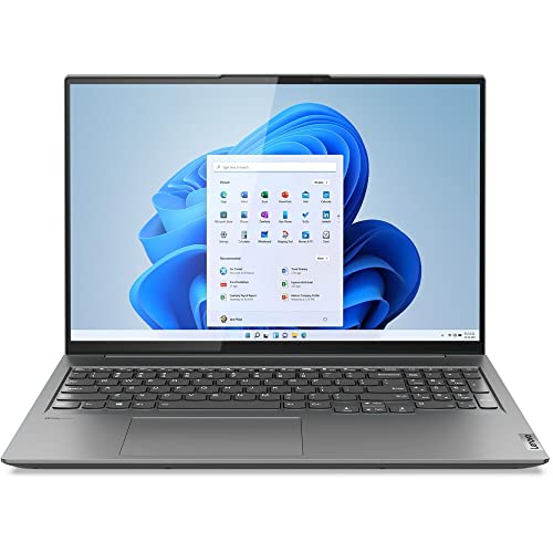 Lenovo Slim7 16 inch (2560x1600) 120Hz Touch Laptop (2023 New) | 14-Core Intel i7-12700H Processor | Arc A370 Graphics | Backlit Key | WiFi 6E | Thunderbolt4 | 16GB RAM 2TB SSD Storage | Win11 Pro