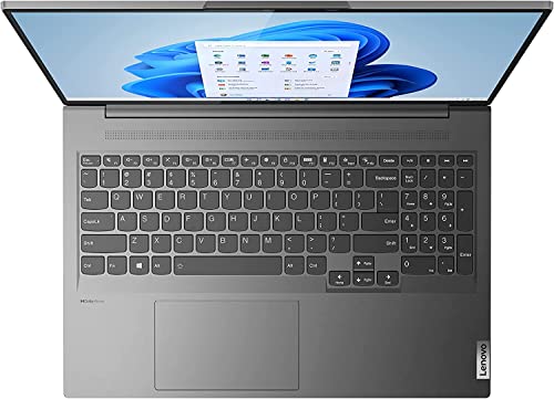 Lenovo Slim7 16 inch (2560x1600) 120Hz Touch Laptop (2023 New) | 14-Core Intel i7-12700H Processor | Arc A370 Graphics | Backlit Key | WiFi 6E | Thunderbolt4 | 16GB RAM 2TB SSD Storage | Win11 Pro