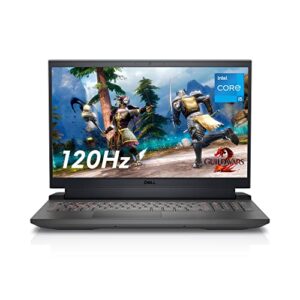 dell g15 5520 gaming laptop – 15.6-inch fhd 120hz display, core i5-12500h, 8gb ddr5 ram, 512gb ssd, nvidia rtx 3050 4gb gddr6, intel wi-fi 6, windows 11 home – dark shadow grey