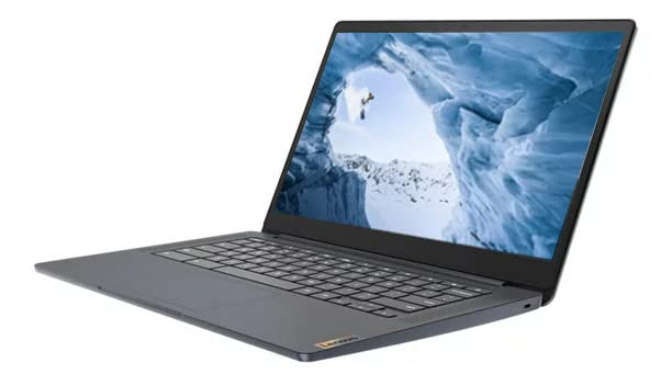 Lenovo 2022 14inch HD Chromebook, ARM Cortex 6-Core Processor Up to 2.0GHz, 4GB DDR4 Memory, 32GB eMMC SSD, Super-Fast 6th Gen WiFi, Chrome OS, DarkBlue(Renewed) (Dark Blue)