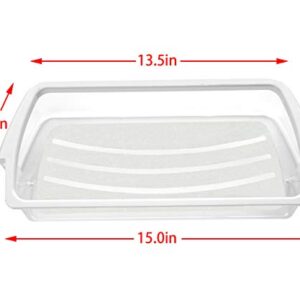 2 Packs W10321304 Refrigerator Door Shelf Bin by SupHomie - Compatible with Whirlpool Refrigerator Replaces WPW10321304 PS11752778