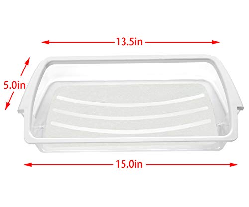 2 Packs W10321304 Refrigerator Door Shelf Bin by SupHomie - Compatible with Whirlpool Refrigerator Replaces WPW10321304 PS11752778