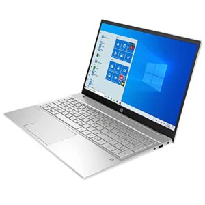 2021 Newest HP Pavilion Laptop, 15.6" Full HD Touchscreen, 11th Gen Intel Core i5-1155G7 Processor, 12GB DDR4 RAM, 512GB PCIe NVMe SSD, Backlit Keyboard, Webcam, HDMI, Wi-Fi 6, Windows 11 Home, Silver