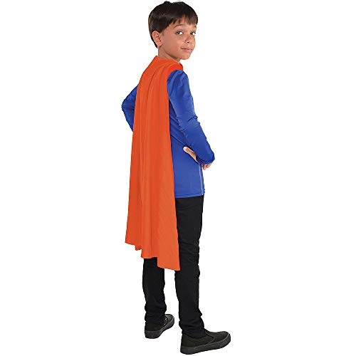 Amscan Costume Cape Cape-30, Orange, 1 Pc, 30"