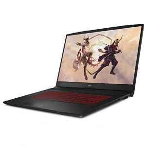 msi katana gf76 17.3″ gaming notebook – full hd – 1920 x 1080 – intel core i7 12th gen i7-12700h 1.70 ghz – 16 gb total ram – 512 gb ssd – black – intel chip – windows 11 home – nvidia geforce rt