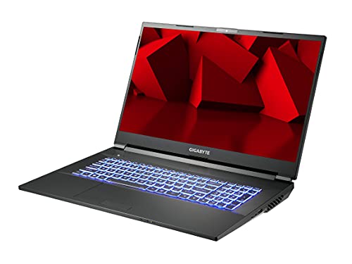 GIGABYTE A7 K1: 17.3" FHD IPS Anti-Glare 144Hz, AMD Ryzen™ 7 5800H, NVIDIA GeForce RTX 3060 GPU 6 GB GDDR6, 16 GB Memory, 512 GB PCIe SSD, Windows 11 Home- Gaming Laptop (A7 K1-BUS1130SB)