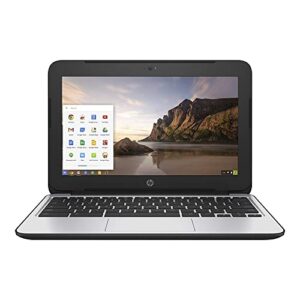 hp chromebook 11 g4 11.6″ 4gb 16gb ssd celeron® n2840 2.16ghz chromeos, black (renewed)