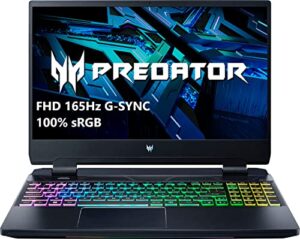 2022 acer predator helios 300 gaming laptop, 15.6″ fhd ips 165hz 3ms, 12th gen intel 14-core i7-12700h, geforce rtx 3060 140w, 16gb ddr5, 2tb pcie ssd, tb 4, wifi 6, rgb, sps hdmi 2.1 cable, win 11