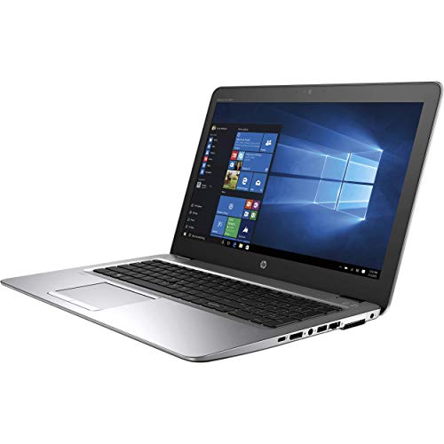 HP EliteBook 850 G4 15.6-inch Anti-Glare HD Laptop: Intel Core i5-7200U, 256GB SSD 16GB DDR4, Backlit Key, WiFi BlueTooth, Ethernet, DisplayPort, WebCam, Windows 10 Pro (Renewed)