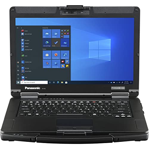 Panasonic Toughbook FZ-55 14” HD LED Laptop Computer – 11th Gen Intel Core i5-1145G7 Quad-Core up to 4.40 GHz Processor, 64GB DDR4 RAM, 4TB PCIe NVMe SSD, Intel Iris Xe Graphics, Windows 10 Pro