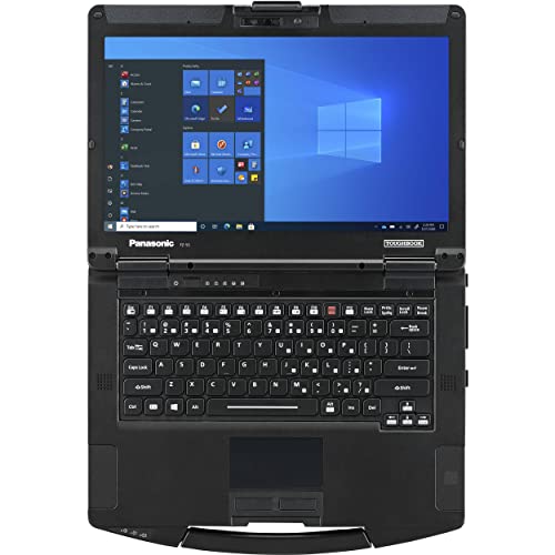 Panasonic Toughbook FZ-55 14” HD LED Laptop Computer – 11th Gen Intel Core i5-1145G7 Quad-Core up to 4.40 GHz Processor, 64GB DDR4 RAM, 4TB PCIe NVMe SSD, Intel Iris Xe Graphics, Windows 10 Pro