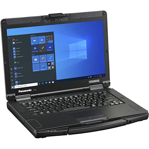 Panasonic Toughbook FZ-55 14” HD LED Laptop Computer – 11th Gen Intel Core i5-1145G7 Quad-Core up to 4.40 GHz Processor, 64GB DDR4 RAM, 4TB PCIe NVMe SSD, Intel Iris Xe Graphics, Windows 10 Pro