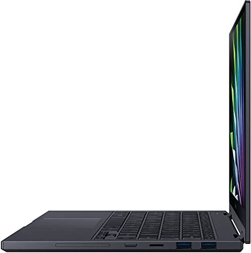 Samsung Galaxy Book Flex2 13 Flagship 2-in-1 Business Laptop 13.3" FHD QLED Touchscreen 11th Gen Intel Quad-Core i7-1165G7 16GB RAM 512GB SSD Backlit KB Fingerprint USB-C Win11 Black