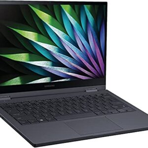 Samsung Galaxy Book Flex2 13 Flagship 2-in-1 Business Laptop 13.3" FHD QLED Touchscreen 11th Gen Intel Quad-Core i7-1165G7 16GB RAM 512GB SSD Backlit KB Fingerprint USB-C Win11 Black