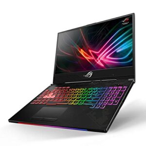 asus rog strix scar ii gaming laptop, 15.6” 144hz ips type full hd, nvidia geforce rtx 2070, intel core i7-8750h, 16gb ddr4, 512gb pcie nvme ssd, rgb kb, windows 10, gl504gw-ds74