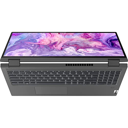 Lenovo IdeaPad Flex 5 15.6" 2-in-1 Touchscreen (AMD 8-Core Ryzen 7 5700U, 16GB RAM, 512GB PCIe SSD, Webcam, Active Stylus), FHD Convertible Laptop, Backlit, Fingerprint , IST Pen, Windows 11 Pro