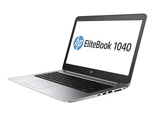 HP Elitebook Folio 1040 G3 | 14 FHD Display / Intel Core i7-6600U 2.6Ghz / 8GB / 256GB SSD / Fingerprint Scanner / Webcam / HDMI / Windows 10 Pro (Renewed)