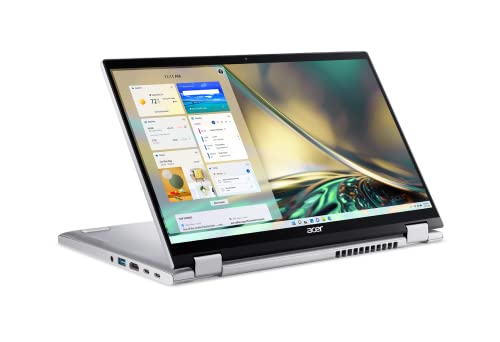 Acer Spin 3 Convertible Laptop | 14" 1920x1080 IPS Touch Display | Intel Core i5-1235U | Intel Iris Xe Graphics | 8GB LPDDR4X | 512GB PCIe Gen 4 SSD | WiFi 6 | Dockable Active Stylus | SP314-55N-53GS