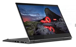 lenovo thinkpad x1 yoga gen 5 14-inch 4k uhd touchscreen 1tb ssd, 10th gen i7, 2-in-1 laptop (16gb ram, 4.9ghz i7-10610u, fingerprint reader, thinkpad pen, windows 10 pro) iron gray, 20ub000nus