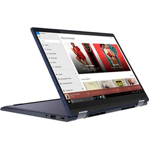 2022 Lenovo Yoga 6 13.3" Touchscreen 2-in-1 Laptop, AMD Ryzen 7-5700U (>i7-1165G7), 16GB RAM, 512GB PCIe SSD, Backlit Keyboard, Fingerprint Reader, WiFi AX, Win 11, Blue, 32GB (Renewed)