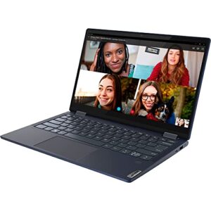 2022 Lenovo Yoga 6 13.3" Touchscreen 2-in-1 Laptop, AMD Ryzen 7-5700U (>i7-1165G7), 16GB RAM, 512GB PCIe SSD, Backlit Keyboard, Fingerprint Reader, WiFi AX, Win 11, Blue, 32GB (Renewed)