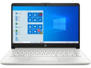 hp laptop – 14-dk1018ca 14″ hd (1366 x 768), amd athlon gold 3150u, amd radeon graphics, 8gb ddr4 ram, 256gb ssd storage, windows 10 home, natural silver (renewed)