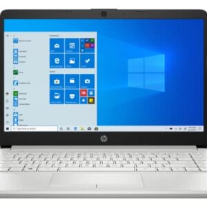 HP Laptop - 14-dk1018ca 14" HD (1366 x 768), AMD Athlon Gold 3150U, AMD Radeon Graphics, 8GB DDR4 RAM, 256GB SSD Storage, Windows 10 Home, Natural Silver (Renewed)