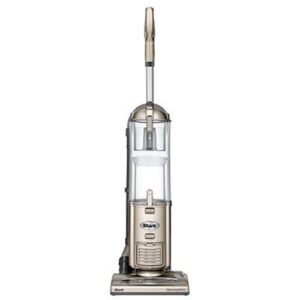 shark navigator deluxe upright corded bagless vacuum for carpet and hard floor with anti-allergy seal (nv42), champagne