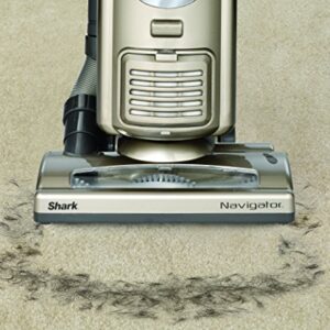 Shark Navigator Deluxe Upright Corded Bagless Vacuum for Carpet and Hard Floor with Anti-Allergy Seal (NV42), Champagne