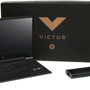 HP 2022 Victus 15.6" FHD Gaming Laptop, AMD Ryzen 7-5800H (Beats i7-10870H), 32GB RAM, 2TB PCIe SSD, NVIDIA GeForce RTX 3050 Ti, Backlit Keyboard, Win 11, Mica Silver, 32GB SnowBell USB Card