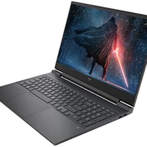 HP 2022 Victus 15.6" FHD Gaming Laptop, AMD Ryzen 7-5800H (Beats i7-10870H), 32GB RAM, 2TB PCIe SSD, NVIDIA GeForce RTX 3050 Ti, Backlit Keyboard, Win 11, Mica Silver, 32GB SnowBell USB Card