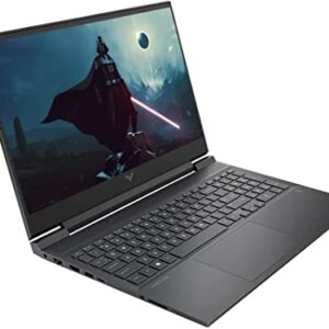 HP 2022 Victus 15.6" FHD Gaming Laptop, AMD Ryzen 7-5800H (Beats i7-10870H), 32GB RAM, 2TB PCIe SSD, NVIDIA GeForce RTX 3050 Ti, Backlit Keyboard, Win 11, Mica Silver, 32GB SnowBell USB Card