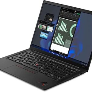 NewLenovo ThinkPad X1 Carbon Gen 10 Ultrabook Laptop, 14.0" FHD+ IPS Touch Screen, Intel Core i7-1280P 14Cores, 32GB LPDDR5 RAM, 1TB SSD, Fingerprint Long Battery Life Rapid Charge, Win11 Pro