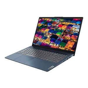 Lenovo Ideapad 5i 15.6" FHD (1920 x 1080) Touchscreen Laptop, Intel Core i5-1135G7 Quad Core 11th Gen. Up to 2.4 GHz, 8GB RAM, 512GB SSD, Bluetooth, HDMI, Win 11 Home, Blue