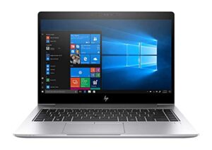 hp elitebook 745 g5 14” fhd, amd ryzen 5 pro-2500u 2.0ghz, 16gb ram, 256gb ssd, windows 10 pro 64bit, cam, (renewed)