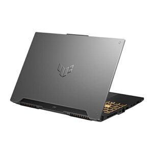 ASUS TUF Gaming F15 (2022) Gaming Laptop, 15.6” 300Hz FHD Display, Intel Core i7-12700H, GeForce RTX 3060, 16GB DDR5, 1TB PCIe SSD, Thunderbolt 4, Wi-Fi 6, Windows 11 Home, Mecha Gray, FX507ZM-ES74