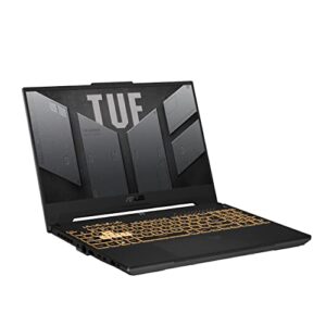 ASUS TUF Gaming F15 (2022) Gaming Laptop, 15.6” 300Hz FHD Display, Intel Core i7-12700H, GeForce RTX 3060, 16GB DDR5, 1TB PCIe SSD, Thunderbolt 4, Wi-Fi 6, Windows 11 Home, Mecha Gray, FX507ZM-ES74