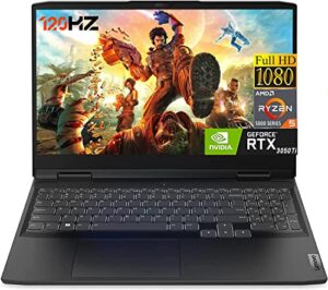 lenovo ideapad gaming 3 laptop 2022 newest, nvidia geforce rtx 3050 ti, amd ryzen 5 6600h (beat i5-12490f), 16gb ddr5 ram, 1tb ssd, 15.6″ fhd display, windows 11 home, bundle with jawfoal