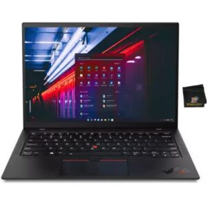 lenovo thinkpad x1 carbon gen 10 14.0″ ultrabook laptop, wuxga, 12th gen intel i5-1235u, iris xe ips, 16gb lpddr5 5200mhz 512gb ssd, win 11 pro, fingerprint reader, wi-fi 6+ zipnology cloth -new