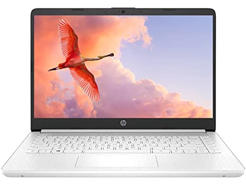 2021 HP Stream 14" HD Laptop Computer, Intel Celeron N4020 Dual-core Processor, 4GB DDR4 RAM, 64GB eMMC, Intel HD Graphics, 1 Year Office 365, Webcam, HDMI, Windows 10S, White, 32GB SnowBell USB Card